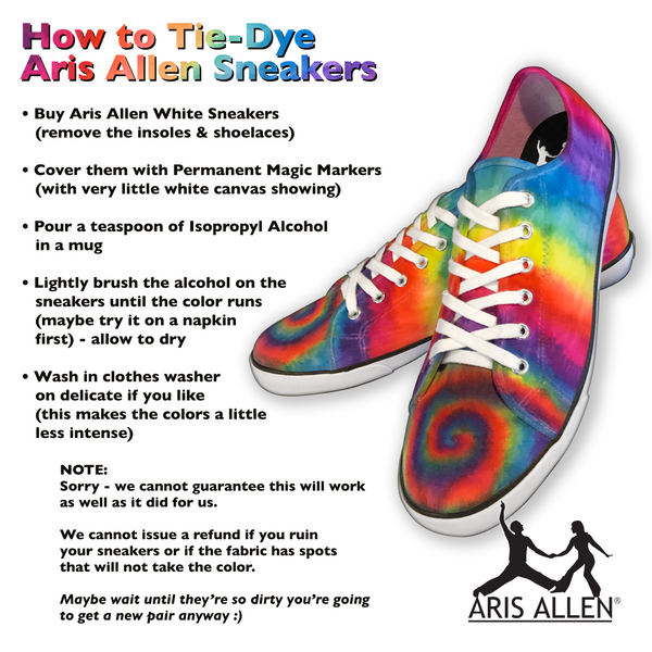 Aris Allen Men's White Canvas Gym Style Dance Sneakers – DanceStore.com